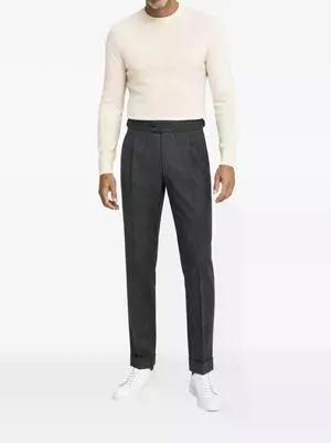 FRANZESE COLLECTION Stefano De Martino Tailored Trousers - Grey