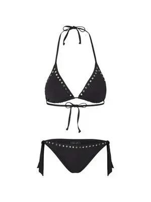 Liu Jo Studded Bikini Top And Bottoms