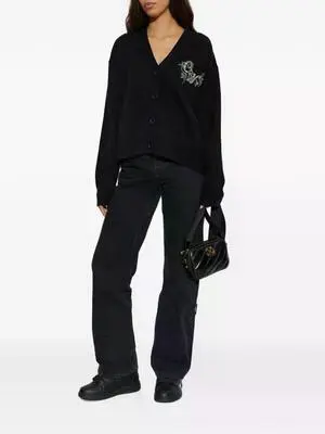 Off-White Embroidered Arrows Cardigan