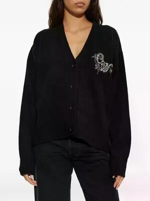 Off-White Embroidered Arrows Cardigan