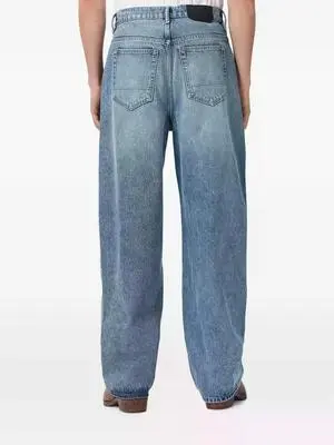 ALLSAINTS Faded-effect Straight-leg Jeans