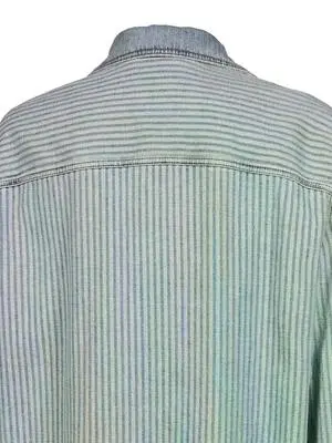 Marni Striped Denim Shirt Jacket