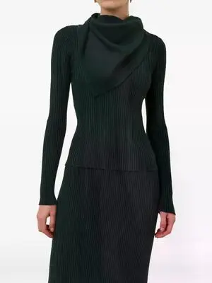 Zimmermann Valiant Ribbed-knit Sweat
