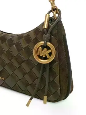 Michael Kors Nolita Hand-woven Leather Chain Pochette