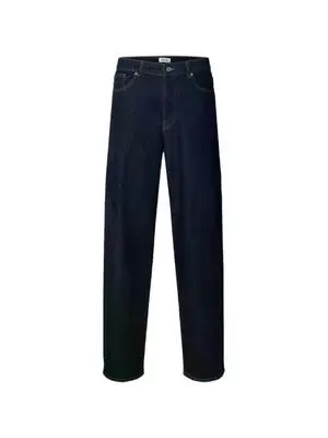 SELECTED 220 Loose-fit Jeans - Blue