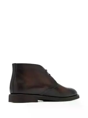 Magnanni Lace-up Leather Desert Boots