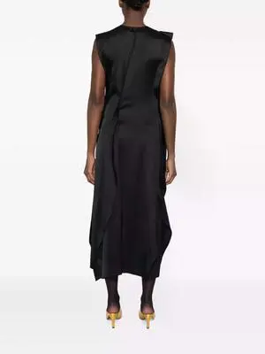 LITKOVSKA Draped Midi Dress