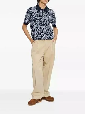 Casablanca Monogram Polo Shirt