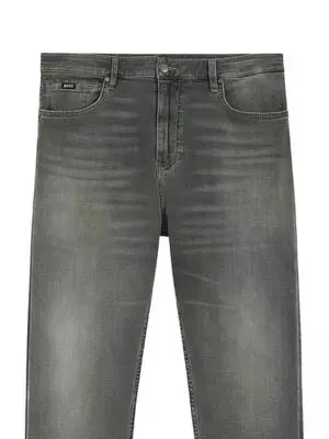 BOSS Straight-fit Stretch Denim Jeans