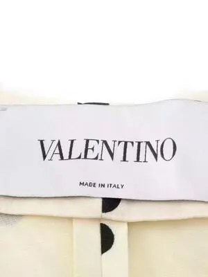 Valentino Garavani Off-white Polka Dot Poncho Jacket