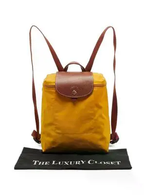 Longchamp Le Pliage Leather Backpack