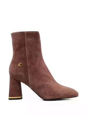 COCCINELLE Suede Ankle Boots - Brown