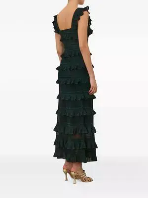 Zimmermann Valiant Ruffled Midi Skirt