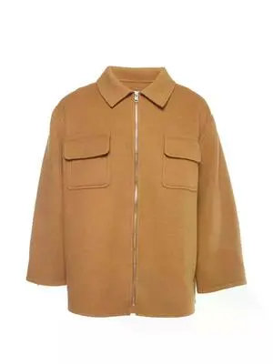 Sandro Zip-up Flap-pocket Jacket