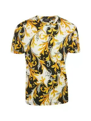 Versace Barocco-print Taylor-fit T-shirt