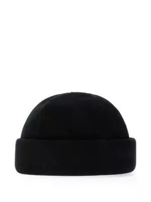 Giorgio Armani Panelled Beanie Hat
