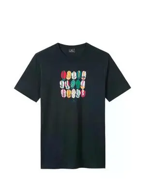 Paul Smith Cycling Caps' Print T-shirt