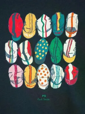 Paul Smith Cycling Caps' Print T-shirt