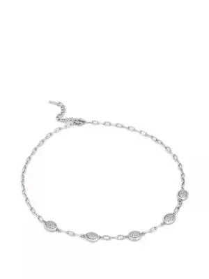 TRUSSARDI Crystal-embellished Chain Necklace