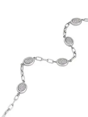 TRUSSARDI Crystal-embellished Chain Necklace