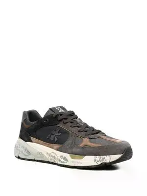 Premiata Mase Panelled Leather Sneakers