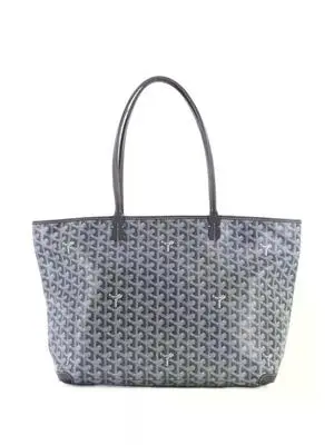 Goyard Artois Tote Coated Canvas Mm Shoulder Bag - Grey