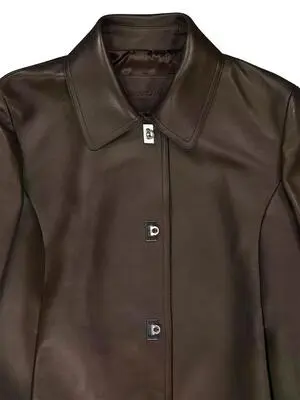 FERRAGAMO Boxy Nubuck Jacket