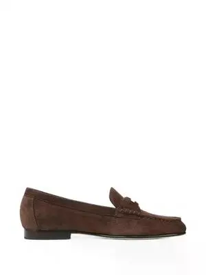 Veronica Beard Penny Suede Ballet Loafers