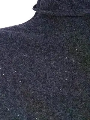 Antonelli Firenze Sequin-embellished Roll-neck Sweater