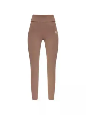 EA7 Logo-print Performance Leggings