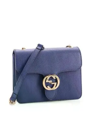 Gucci Interlocking Leather Small Shoulder Bag