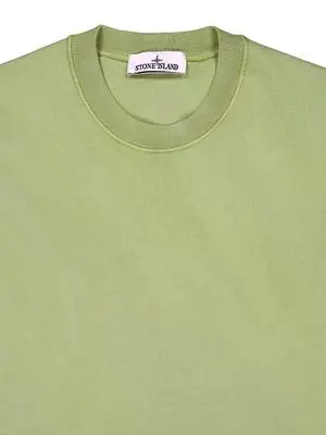 Stone Island Organic Cotton Fleece Sweatshirt - Green