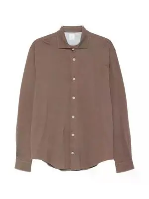 Eleventy Long-sleeve Cotton Shirt