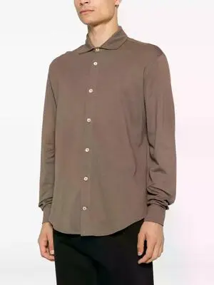 Eleventy Long-sleeve Cotton Shirt