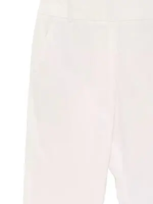 Eleventy Light Grey Corduroy Effect Trousers