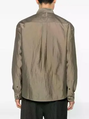 Jacquemus Logo-embroidered Concealed-fastening Shirt