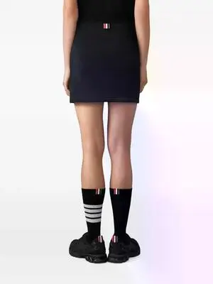 Thom Browne Classic Loopback Jersey Mini Skirt