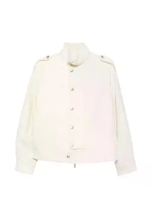 Eleventy Cropped Wool Jacket