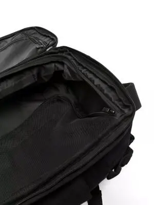 K-WAY Salomette Buckled-strap Logo-print Backpack