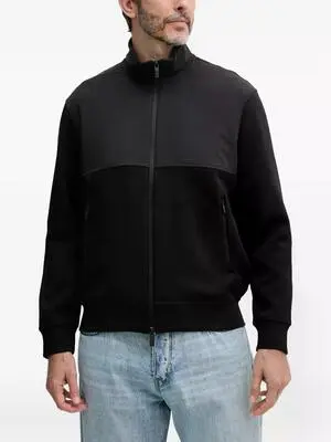Armani Exchange Zip-up Track Jacket - Black