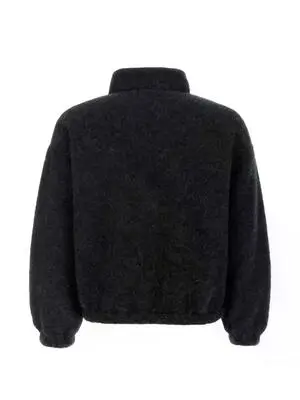 JIL SANDER Quarter-zip Wool-blend Sweater