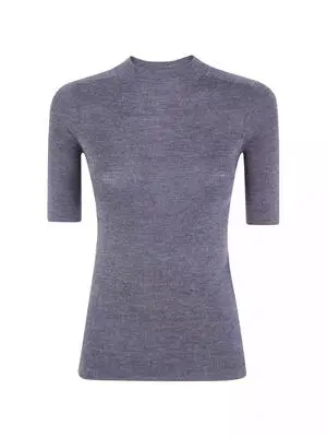 JCSOPHIE Ribbed Short-sleeved Sweater