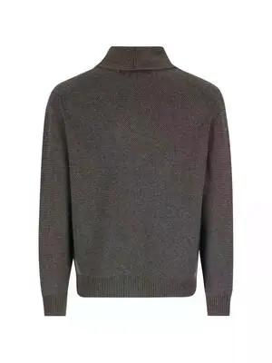 Zegna Shawl-collar Knit Cardigan