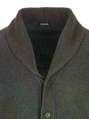 Zegna Shawl-collar Knit Cardigan