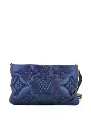LOUIS VUITTON Maxi Multi Pochette Accessoires Monogram Quilted Econyl Nylon Crossbody Bag
