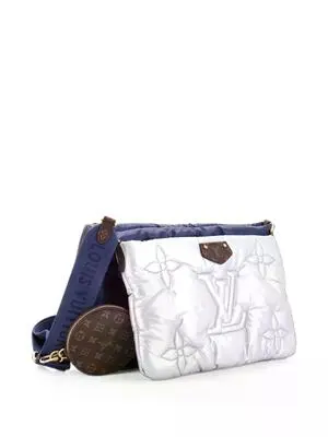 LOUIS VUITTON Maxi Multi Pochette Accessoires Monogram Quilted Econyl Nylon Crossbody Bag