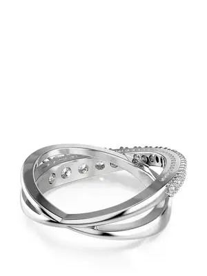 SWAROVSKI Hyperbola Crossover Crystal-embellished Ring