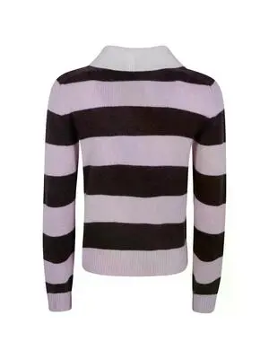 KUJTEN Striped Cashmere Sweater