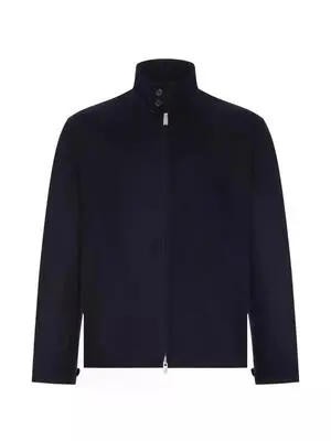 LARDINI High-neck Zip-up Jacket