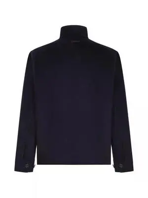 LARDINI High-neck Zip-up Jacket